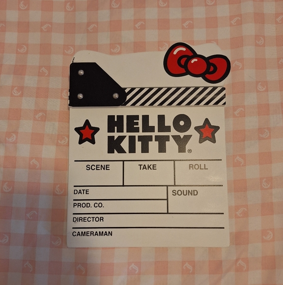 Sanrio | Toys | Hello Kitty Universal Studios Movie Clapboard Prop ...